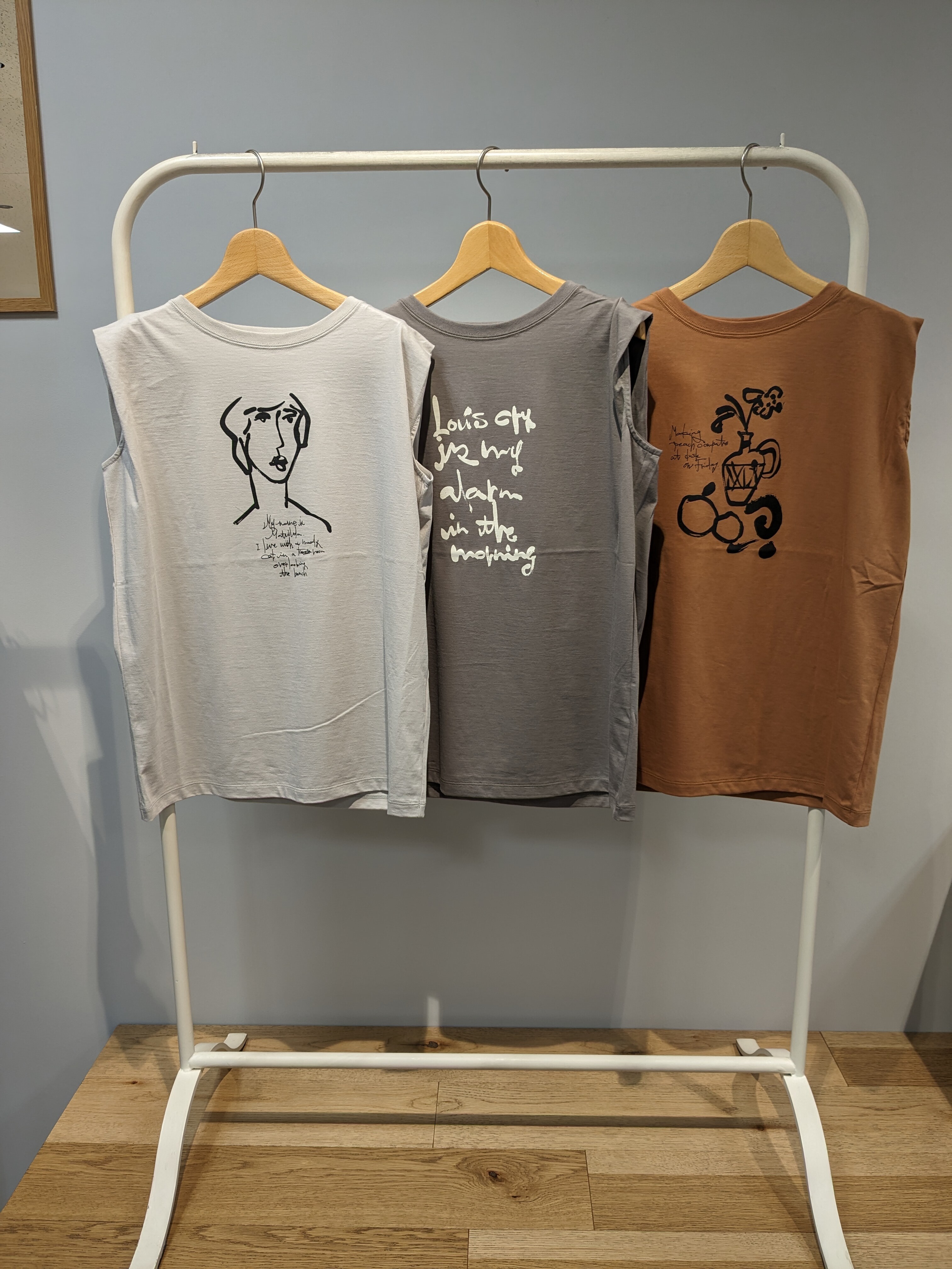 hesoさんコラボドローイングノースリーブTシャツ | ショップブログ | 東急百貨店 さっぽろ店