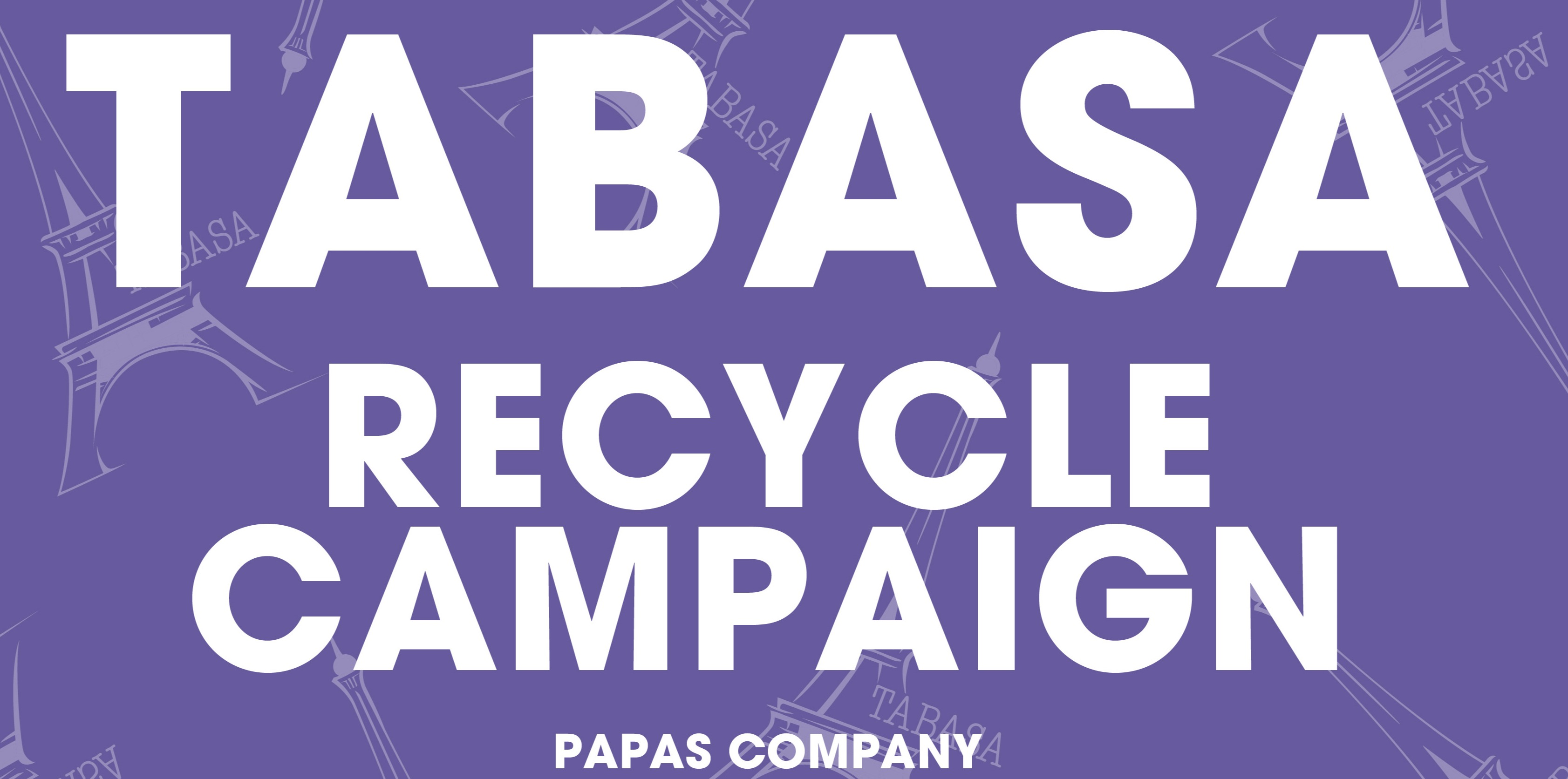 《TABASA 》リサイクルキャンペーンのお知らせ♻️ | ショップブログ | 東急百貨店 さっぽろ店